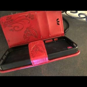 Accessories | 31 Butterfly Wallet Red Iphone Case | Poshmark